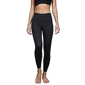 Yogalicious Lux High Waist Side Pocket Ankle Legging - Black - Small