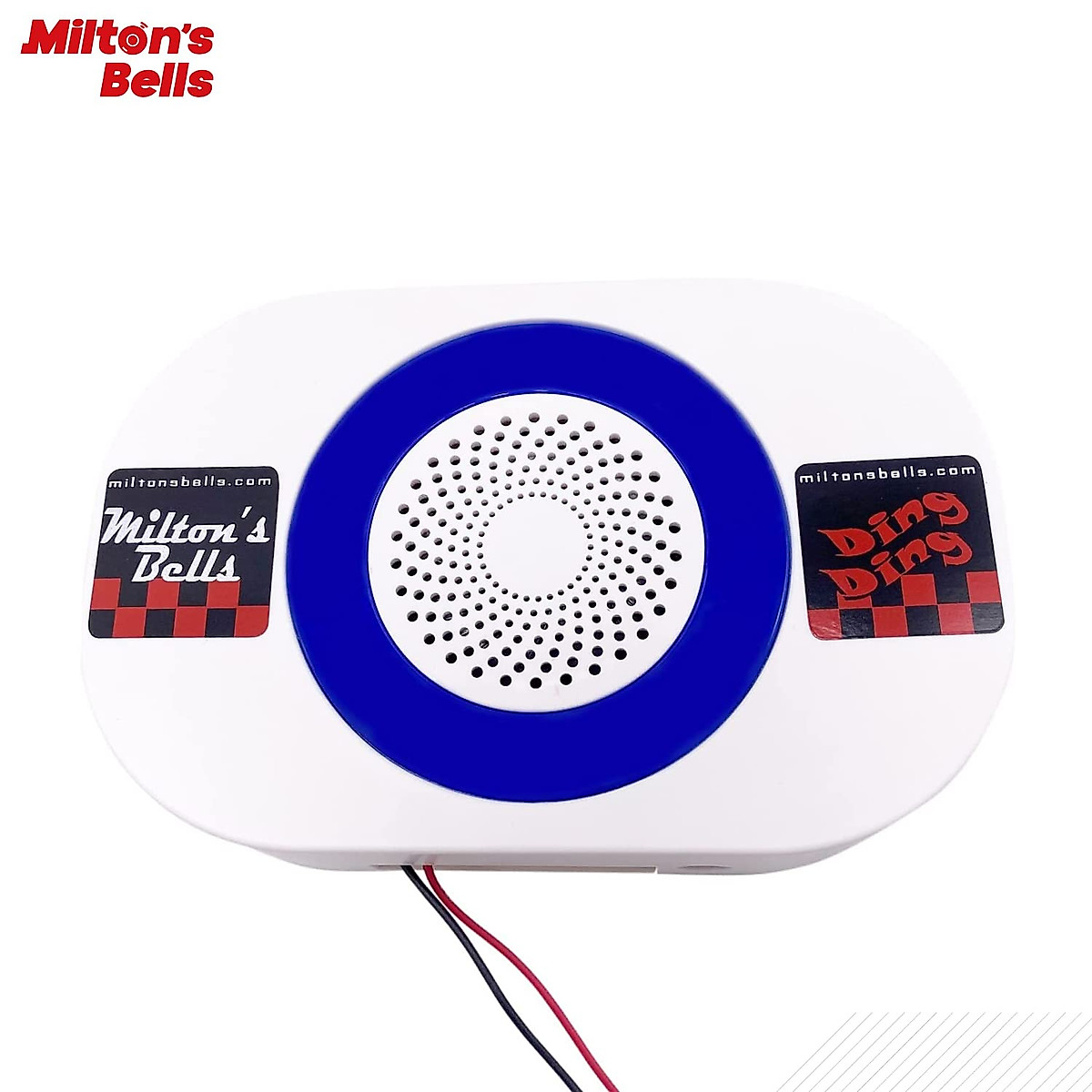 Milton’s Bells Warehouse Door Chime and Siren Kit - Extra Loud doorbell Chime and Siren kit, for Industrial, Manufacturing, Warehouses, Loading Docks and environments with Loud Machinery