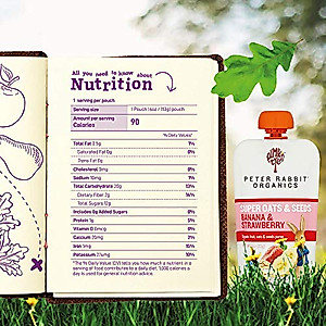 Pumpkin Tree Organics Super Oats & Seeds, Banana & Strawberry, 4 Ounce (Pack of 10)