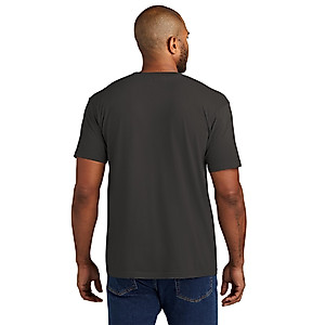 Comfort Colors Men's Adult Short Sleeve Pocket Tee, Style 6030 (X-Large, Pepper)