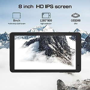 VOLENTEX Tablet, 8 inch Android 13 Tablets with 8GB RAM+64GB ROM 1TB Expand,1280x800 HD IPS Screen, 5000mAh Battery, Dual Cameras, Bluetooth, 5G WiFi Tablets PC (Gray)