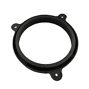 DKMUS Rear Door Speaker 6.5 Inch Mount Adapter Plates for Subaru Forester Impreza Legacy Stand Ring Spacer Kit