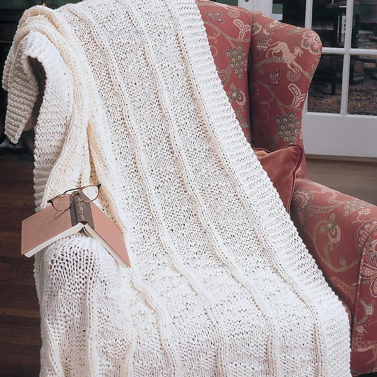 Big Book of Quick Knit Afghans-24 Quick & Easy Solid-Color Wraps