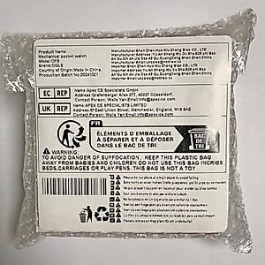 OGLE Waterproof Classics Roman Tourbillon Phases Moon Chain Fob Skeleton Automatic Mechanical Pocket Watch (Silver Case&White)