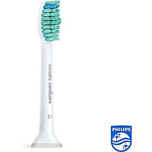 Philips Genuine Sonicare Pro Results Brush Heads, White, Pack of 4 - HX6014/07
