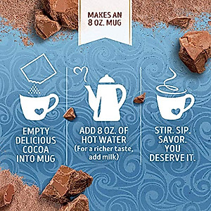 Swiss Miss Milk Chocolate Flavor Hot Cocoa Mix, 1.38 oz. 50-Count