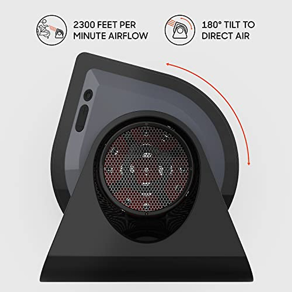 Sharper Image FLY 01 High-Velocity Fitness Fan with Remote