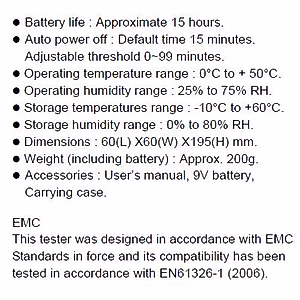 EMF Meters Combo Gauss Magnetic Field Meter and EMF RF Meter detectors
