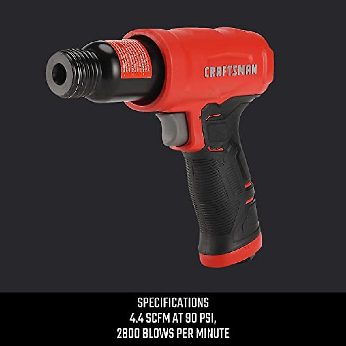 Craftsman CMXPTSG1010NB Air Hammer, Red and Black