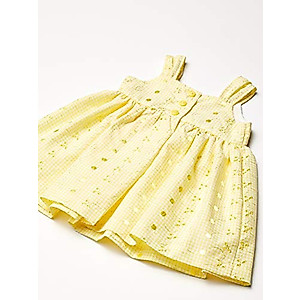 Bonnie Jean baby girls Sleeveless Sundress Casual Dress, Yellow, 3-6 Months US