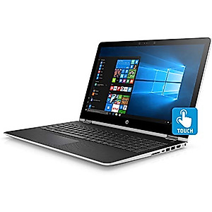 HP 15-br080wm X360 15.6" HD Touchscreen i5-7200U 2.5GHz 8GB RAM 1TB HDD Win 10 Home Mineral Silver