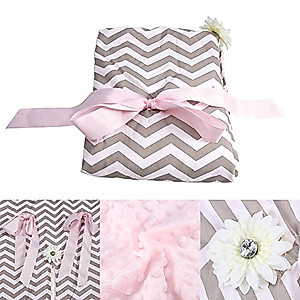 Infant Car Seat Cover Nursing Breastfeeding Scarf Newborn Baby Car Seat Blanket Girls Boys Breathable Windproof Canopy Multi-Purpose Blanket