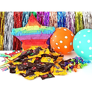 Milk Chocolate and Peanut Chocolates - 4 Pounds - Individually Wrapped Chocolate Candy - Fun Size - Bulk Packs of Chocolate and Peanut Candies