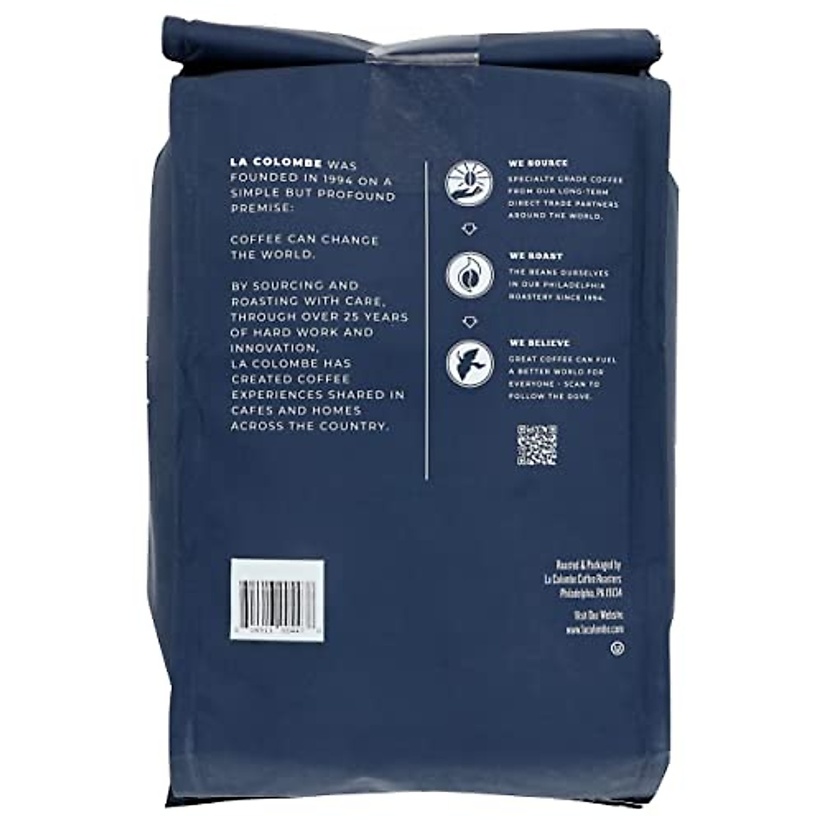 La Colombe Nizza Medium Roast Whole Bean Coffee - 24 Oz, 1 Pack - Notes of Milk Chocolate, Nuts & Browniewith a Honey-Sweet Roasted Nuttiness