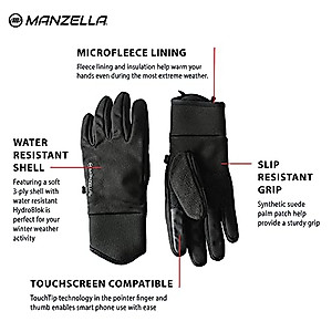 Manzella Women's All Elements 3.0 Cold Weather Sports Glove