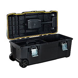 STANLEY FMST1-75761 Tools 175761 FatMax Structural Foam Toolbox with Telescopic Handle, Yellow/Black