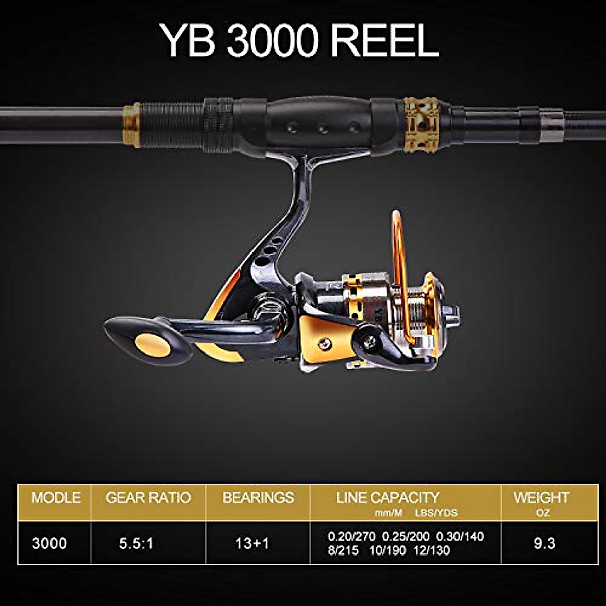 Sougayilang Telescopic Fishing Rod Reel Combos Portable Fishing Pole with Spinning Reel Fishing Carrier Bag for Travel Saltwater Freshwater Fishing-2.1M/6.89Ft