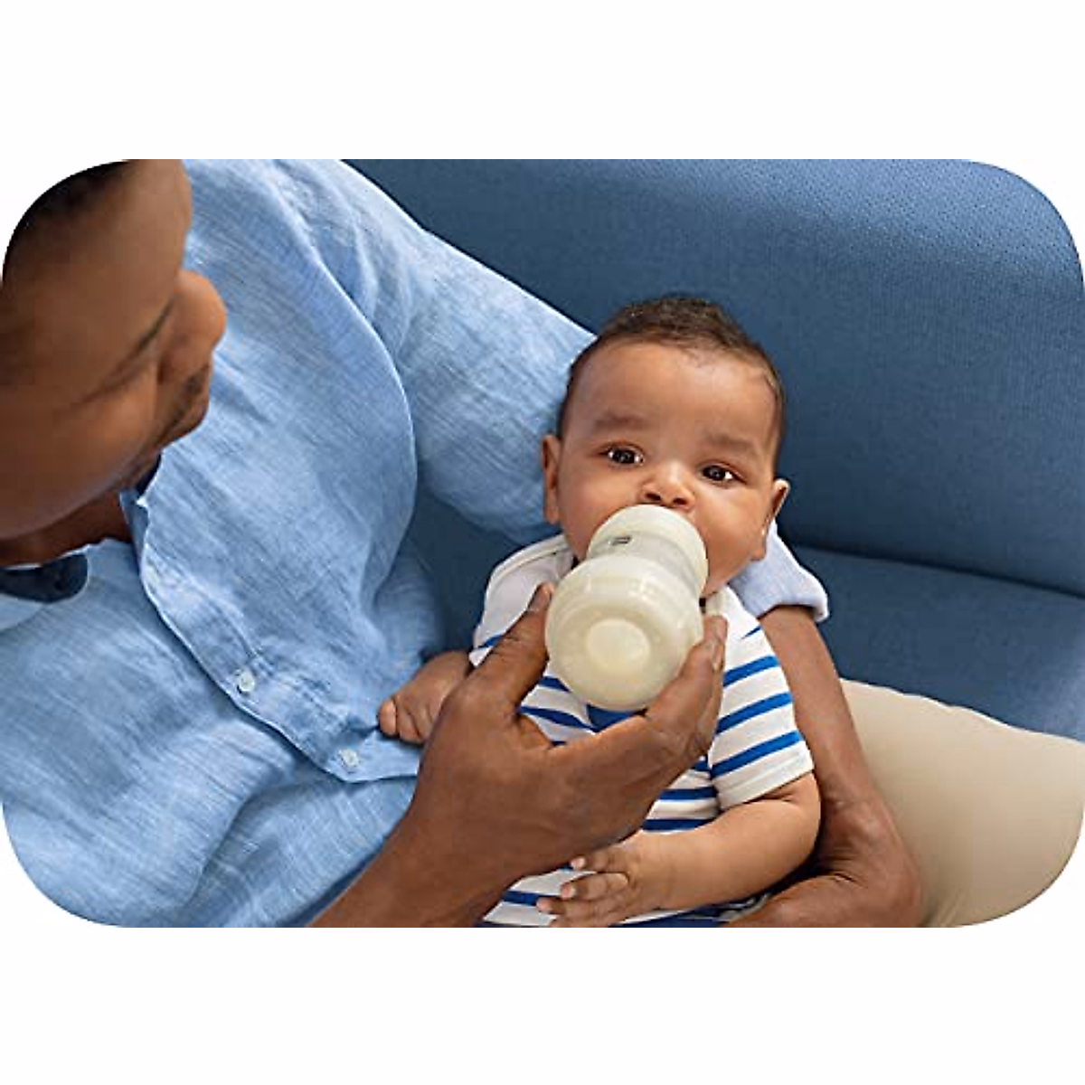 MAM Easy Start Anti-Colic Medium Flow Bottles 9 oz (6-Count), Gray and Pink