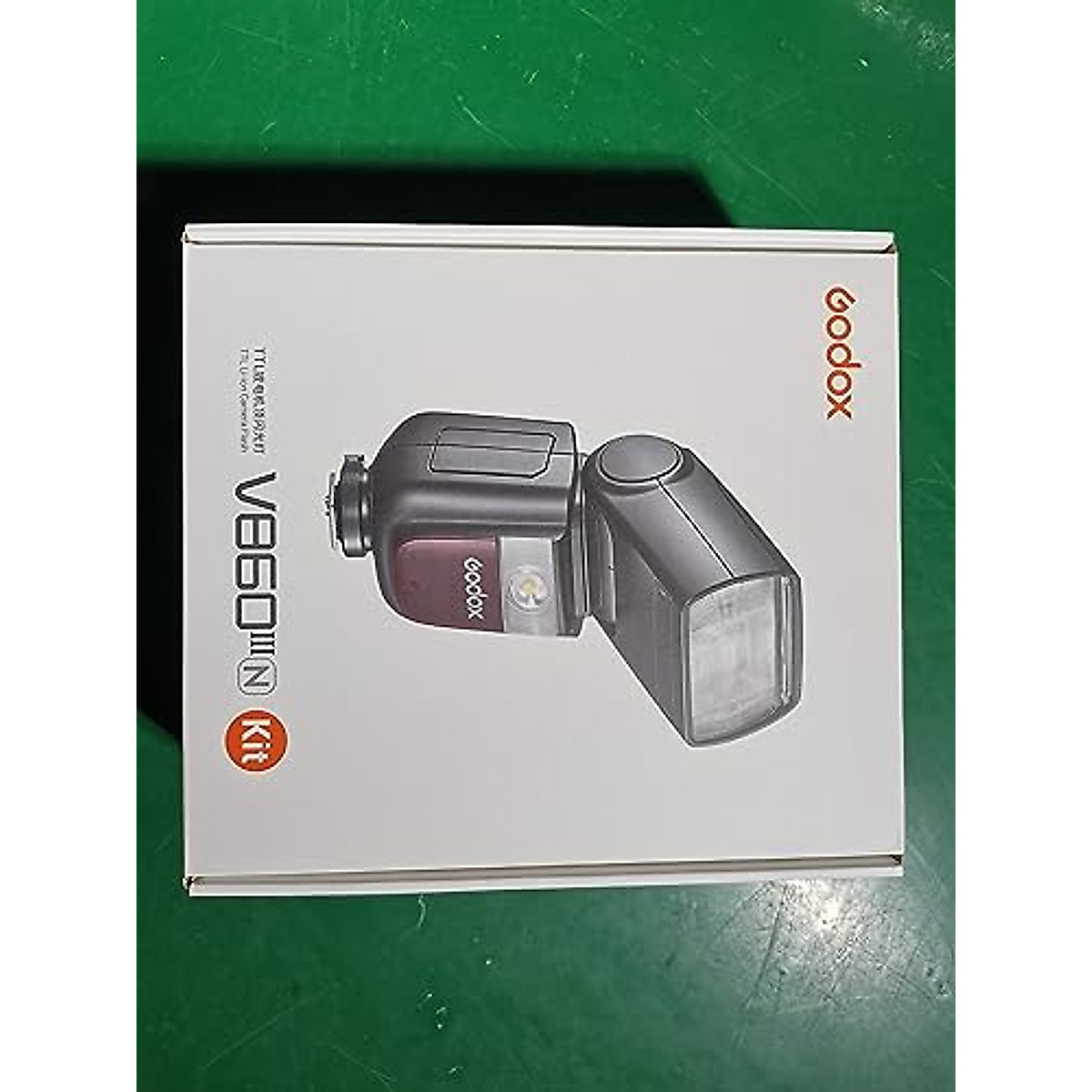 Godox V860III V860III-N Flash for Nikon, TTL 2.4G Nikon Flash Speedlite HSS 1/8000s, 7.2V/2600mAh Li-ion Battery, 480 Full-Power Flashes, 10 Levels LED Modeling Lamp, Compatible for Nikon Camera