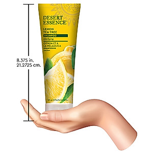 Desert Essence Lemon Tea Tree Shampoo - 8 Fl Oz - Pack Of 3