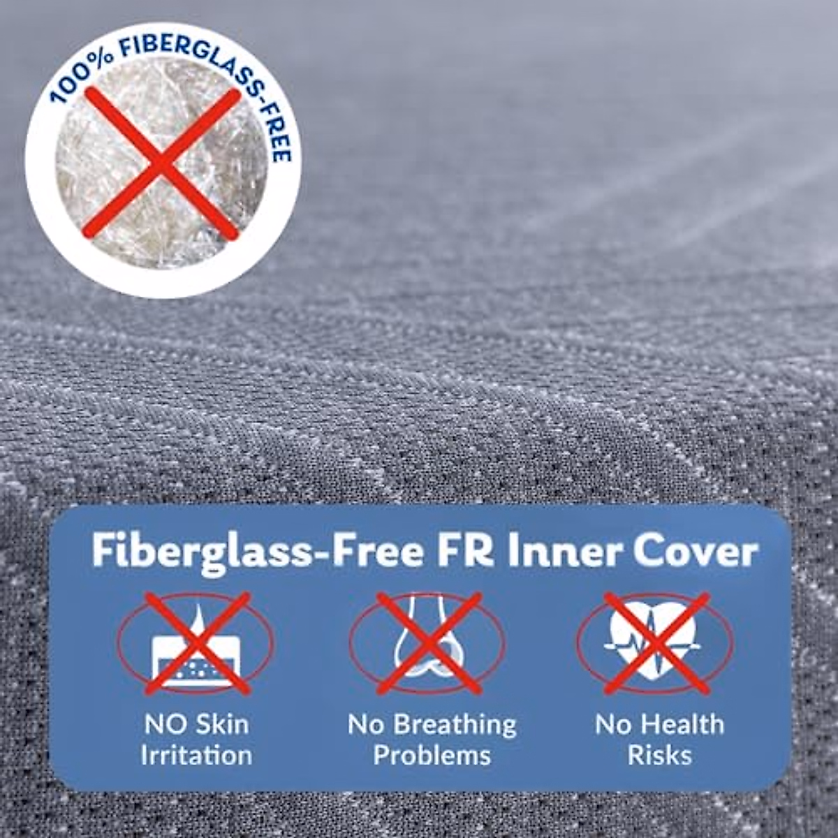 EGOHOME 14 inch Firm King Mattress, Memory Foam Mattress with Cooling Cover, Bed in a Box, CertiPUR-US Certified, Breathable and Supportive, Made in USA, 76”x80”x14” Black