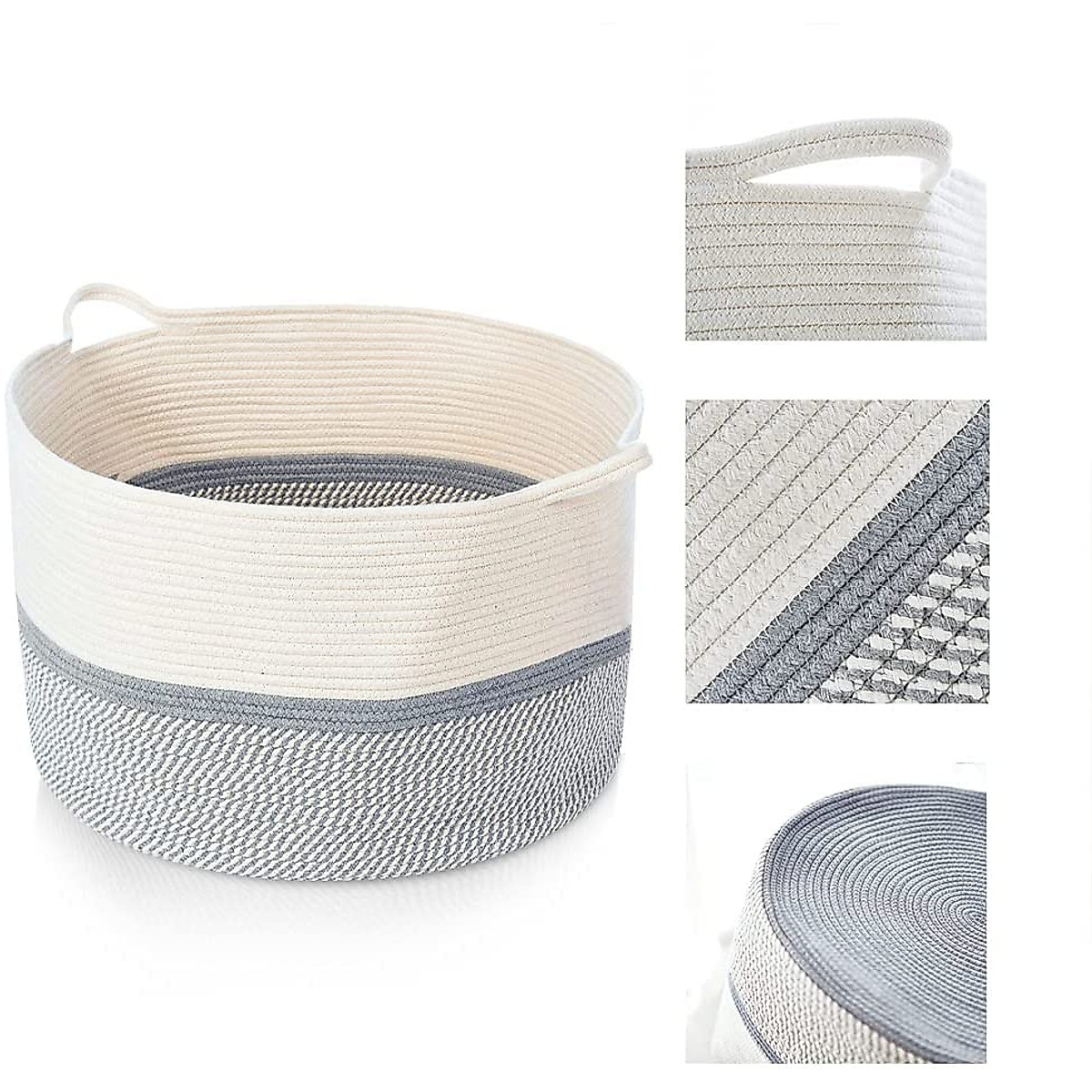 Large Cotton Rope Basket