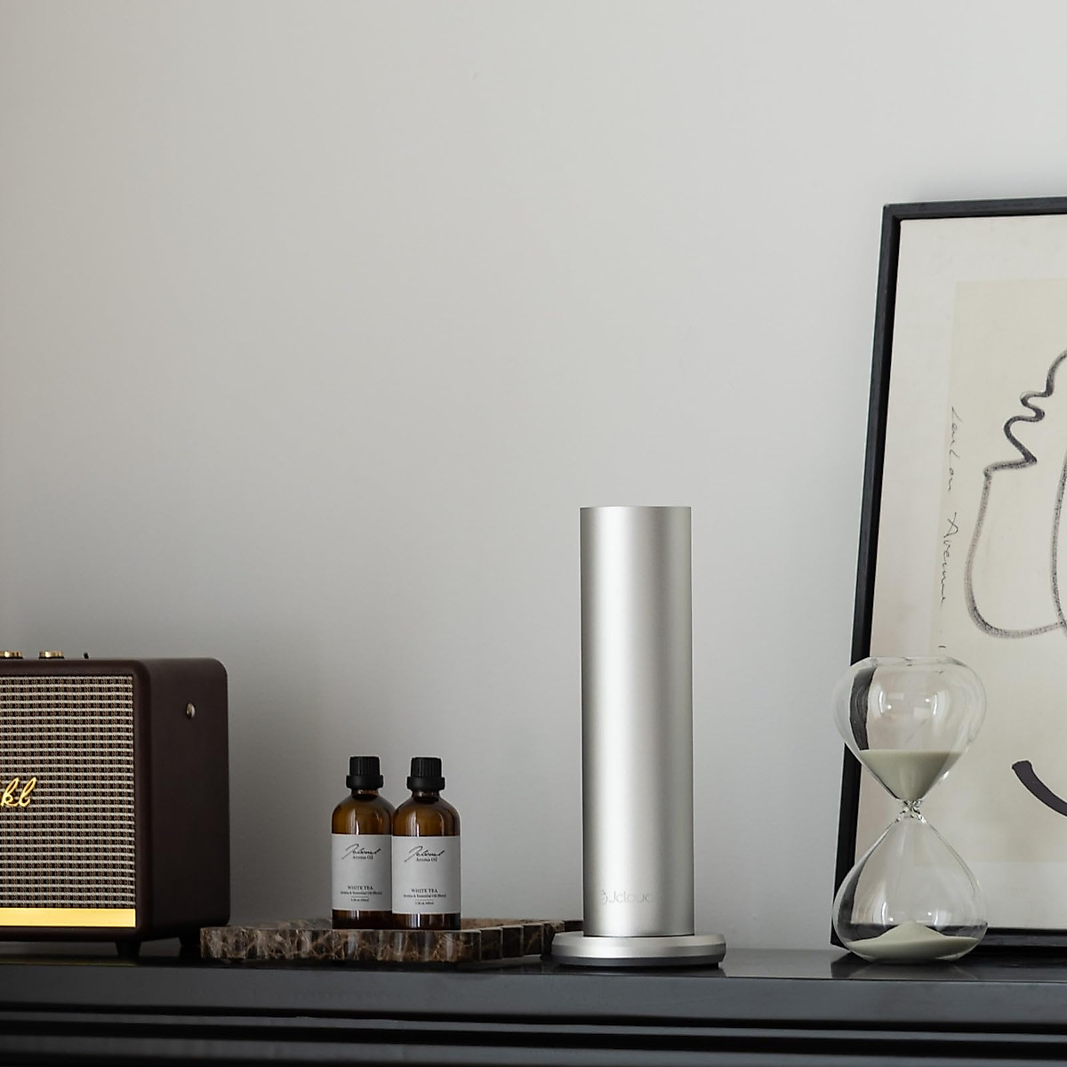 JCLOUD Smart Scent Air Machine for Home, Bluetooth Waterless Essential Oil Diffuser for Oils, Cold Air Technology Aromatherapy Diffuser for Large Room, Spa, Office