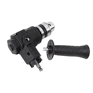Right Angle Bend Extension 90 Degree Professional Cordless Drill Attachment,Right Angle Drill Attachment Right Angle Drill Adapter Attachment for Tight Corner space