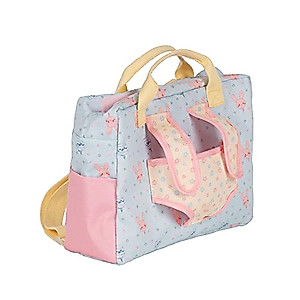 ADORA Sweet Baby Mini Baby Doll Diaper Bag (Fits 11" - 13" Dolls) Made with Premium Quality and Sturdy Straps, Perfect Baby Doll Diaper Backpack & Accessory Birthday Gift for Ages 3 and Up