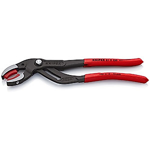 KNIPEX Pipe Gripping Pliers-Replaceable Plastic Jaws