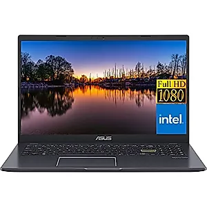 ASUS 2023 Newest Vivobook Thin & Light Laptop, 15.6” FHD Display, Intel Dual core N4020 Processor, 4GB RAM, 64GB Storage, Windows 11 Home in S Mode, Wi-Fi 6, Bluetooth