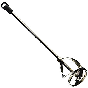 Edward Tools Paint and Mud Mixer for drill in 1 to 5 gallon buckets - Fits all standard drills - Zinc plated steel - Reinforced weld - Hex head for non slip - Easy to clean - Paint mixer attachment