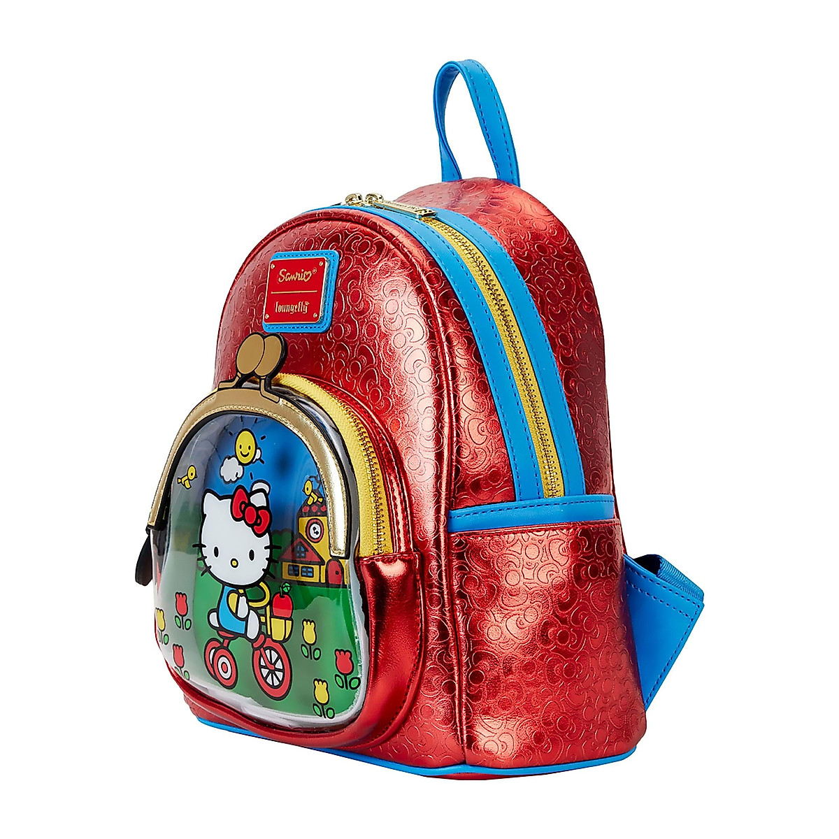 Loungefly Sanrio Hello Kitty 50th Anniversary Coin Bag Mini Backpack