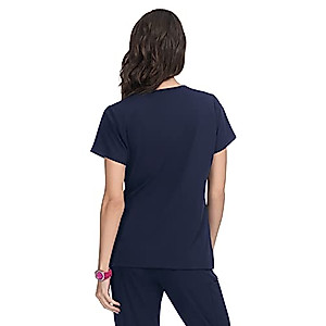 KOI French Bull F102 Women's Coco Scrub Top Navy 2XL
