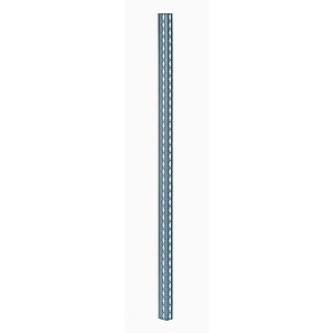 Global Industrial 3' High Angle Post, Gray, 4/Pk