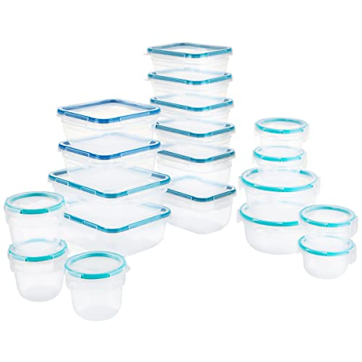 Snapware BPA-Free Plastic Storage Container Set - 38 pcs