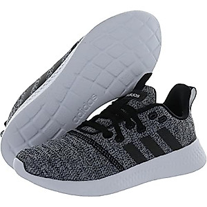 adidas Women's Puremotion Running Shoe, Black/White/Black, 9