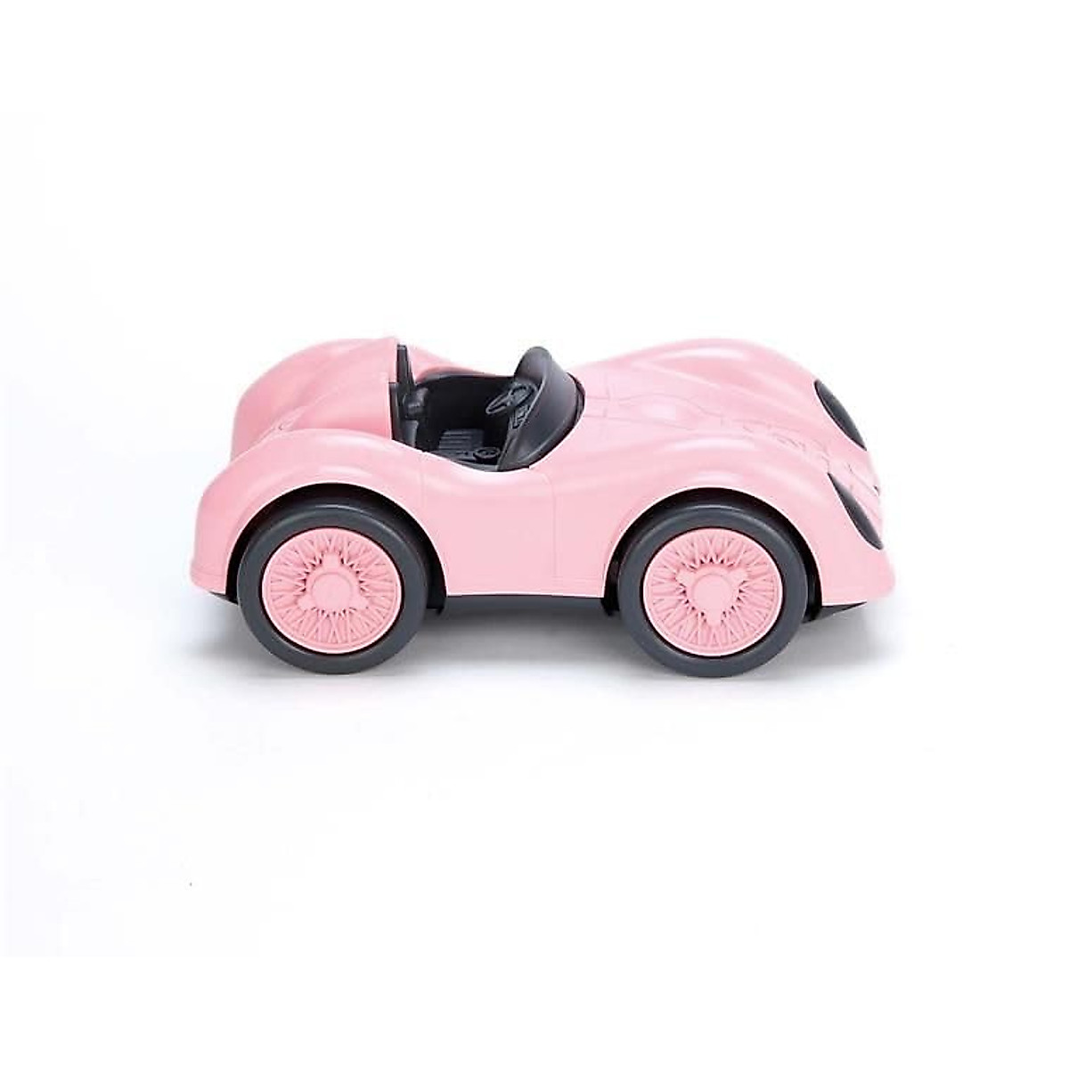 Green Toys Race Car, Pink - Pretend Play, Motor Skills, Kids Toy Vehicle. No BPA, phthalates, PVC. Dishwasher Safe, Recycled Plastic, Made in USA.