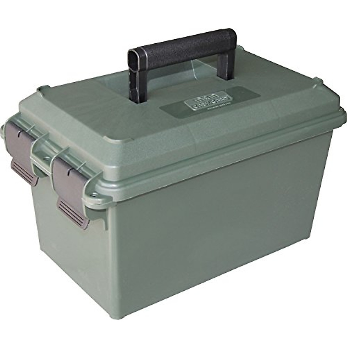 MTM AC11 Ammo Can for Bulk Ammo, Lockable, Water-Resistant, Heavy-Duty Dual Latches, Double Padlock Tabs, USA Made, Forest Green
