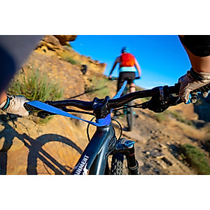 TowWhee - Quick Release - Instant Detachment for TowWhee Adventure Tow Bungees | Increases Safety for Both Bike Riders (Blue)