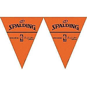 Spalding Pennant Banner - 12ft (Pack Of 6) - Perfect For Game Day & Sports-Themed Parties