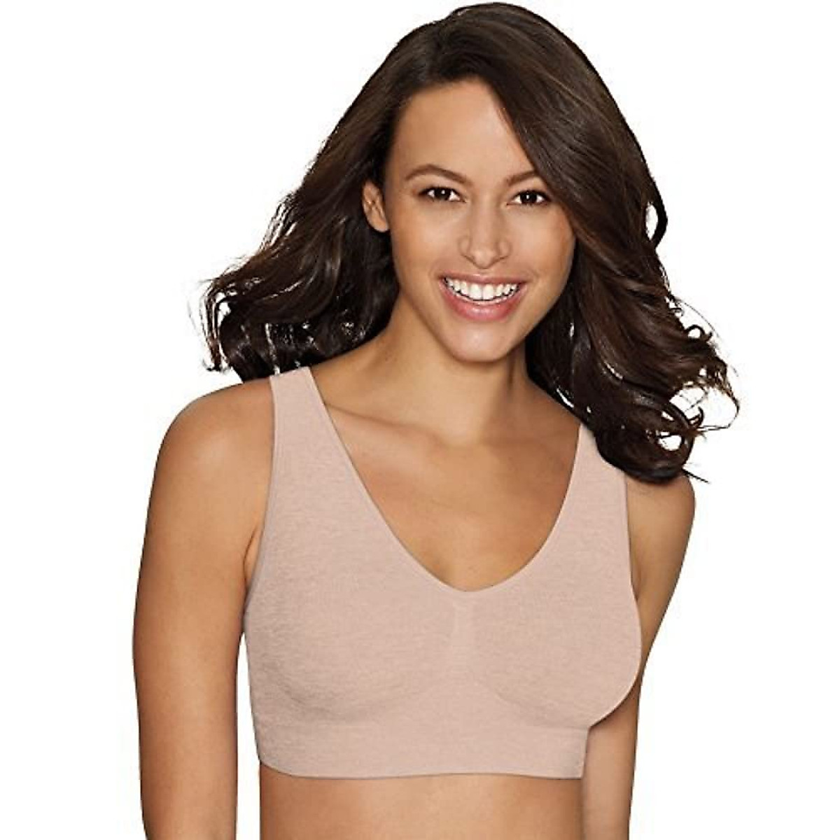 Hanes womens Get Cozy Pullover Comfortflex Fit Wirefree Mhg196 bras, Nude, 3X-Large US