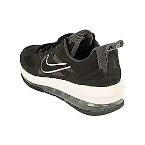 Nike Womens Air Max Genome Running Trainers CZ1645 Sneakers Shoes (UK 4 US 6.5 EU 37.5, Black Metallic Anthracite White 002)