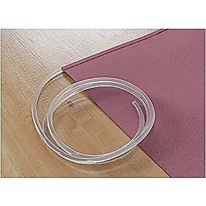 NATIKON Long Solid Vinyl 1/4" Outdoor Patio Chair Spline, Replacement Awning Cord, Sling Chair Spline (25 FT)