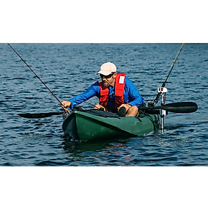 Watersnake T18 ASP - 18 Pound Thrust 12v Electric Saltwater Trolling Motor with Kayak Bracket