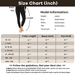 MANCYFIT Thermal Pants for Women Fleece Lined Leggings Underwear Soft Bottoms (Black, Medium)