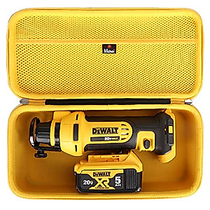 Mchoi Hard Carrying Case Fits for DEWALT 20V MAX Drywall Cutting Tool DCS551B, Case Only