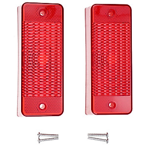 Solarhome 2 PCS Rear Tail Light Lens 6672276 for Bobcat Skid Steer Loader 553 751 753 763 773 863 864 873 883 963 A220 A300 S100 S130 S150 T110 T140 T180 T190 T200 T250