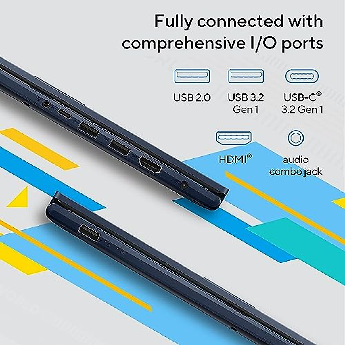 ASUS 2023 Newest Vivobook 15 Laptop, 15.6" Full HD Display, Intel Core i3 1215U Up to 4.4GHz, 16GB RAM, 1TB SSD, Intel UHD Graphics, WiFi, Bluetooth, Business, Windows 11 Home S, Bundle with JAWFOAL