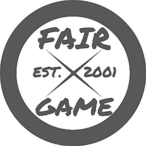 Fair Game Shelby Cobra Ford T-Shirt Mustang White Carroll Snake Silhouette Logo-Navy-XL